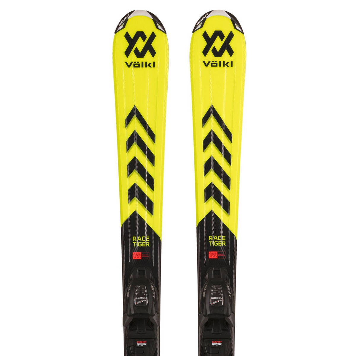 Narty Volkl Racetiger Junior 130-160 + wiązania VMotion 7 2024