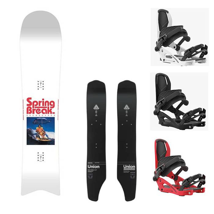 Zestaw Narty UNION Rover Carbon z wiązaniami Charger i deską Capita ...