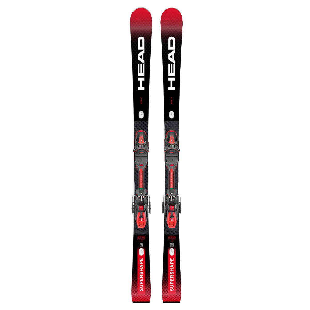 Narty HEAD Supershape e-Rally 2025 + wiązania PRD 12 GW RED